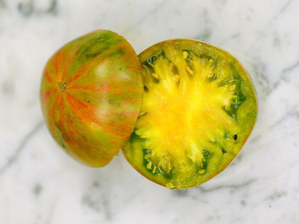 Tomato (Solanum lycopersicum 'Green Copia') in the Tomatoes Database ...