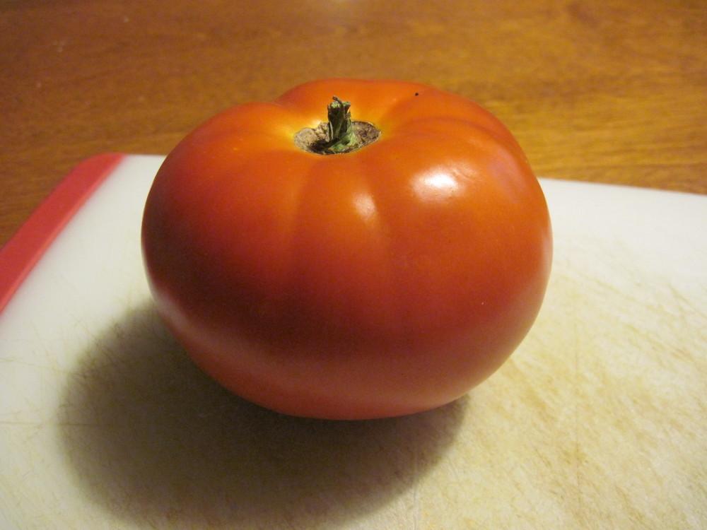 Photo of the fruit of Tomato (Solanum lycopersicum 'Red Deuce') posted ...