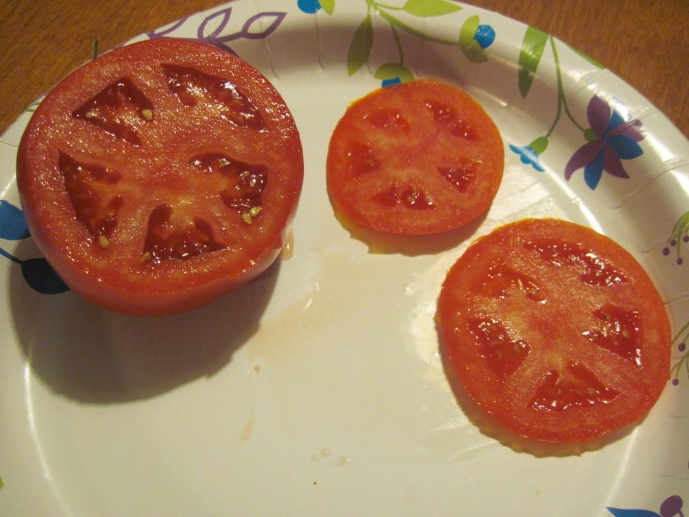 Photo of the fruit of Tomato (Solanum lycopersicum 'Red Deuce') posted ...