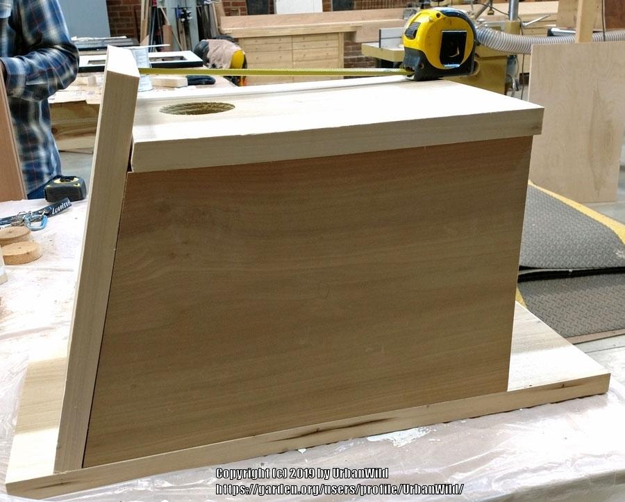 screech owl/kestrel/flicker nest boxes in the Gardening for Butterflies ...