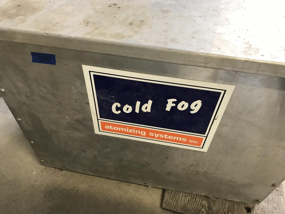 Cold Fogger manufactured by Atomizing Systems Inc. in the Greenhouses ...
