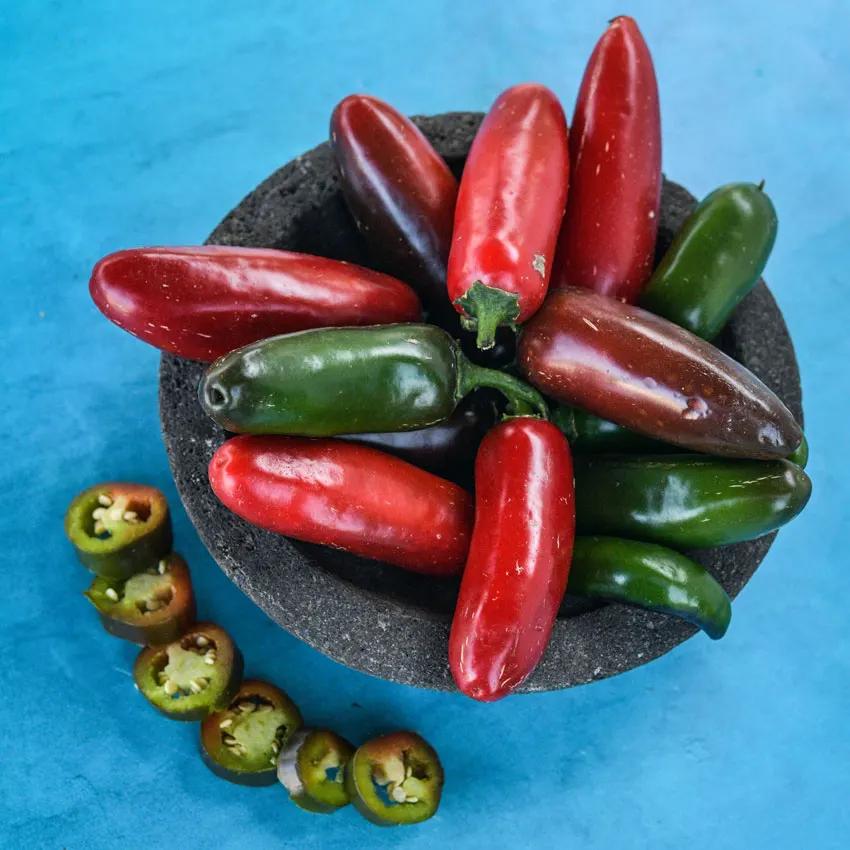 Pepper (Capsicum annuum 'Nadapeno') in the Peppers Database - Garden.org